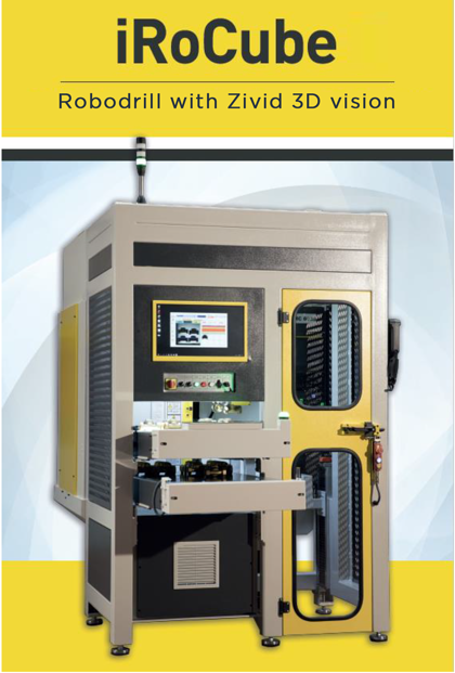 Robsen Robotics 3D vision for robotic machine tending applications