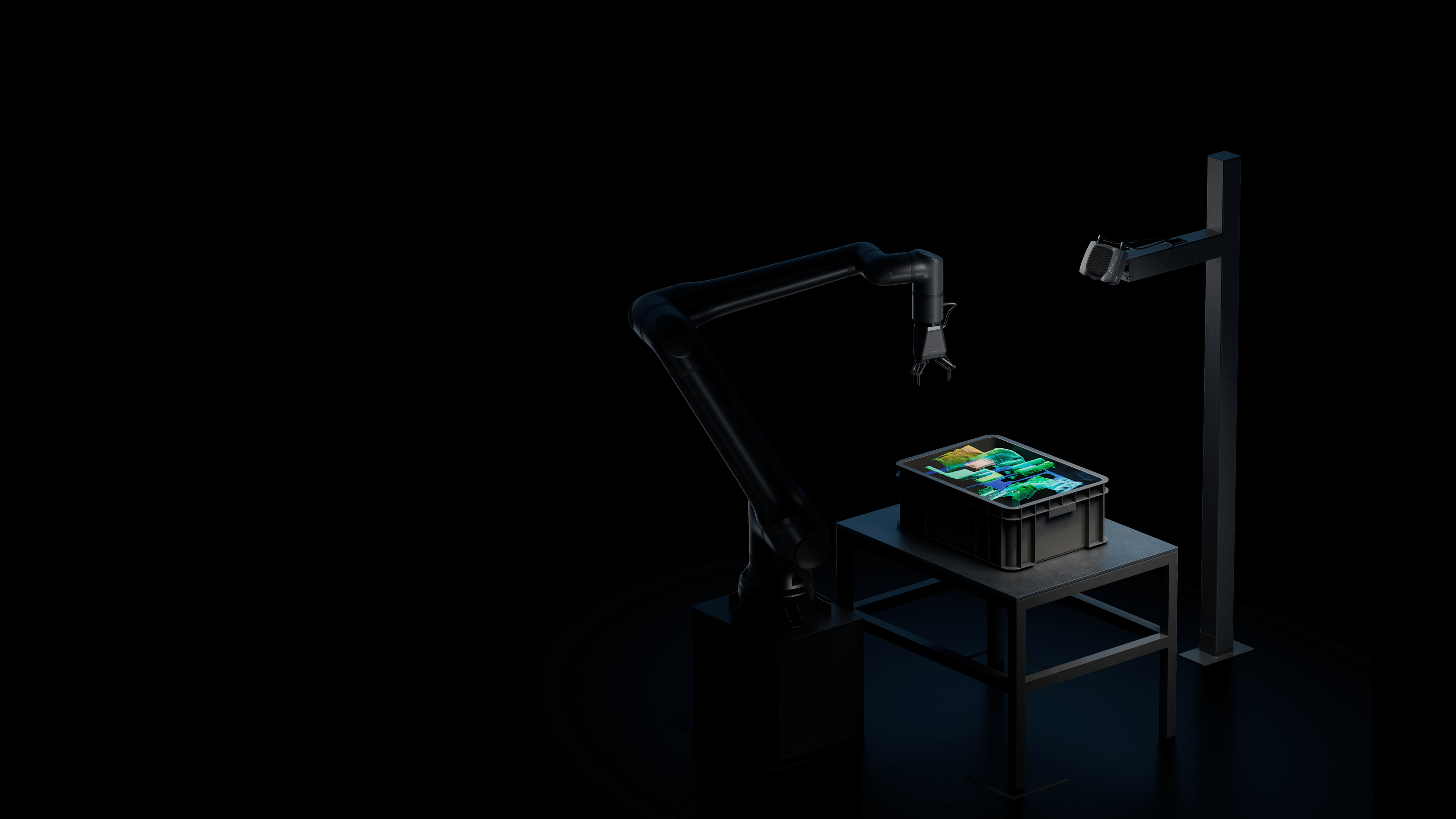 Industrial 3D cameras for random bin picking, logistics, machine ...