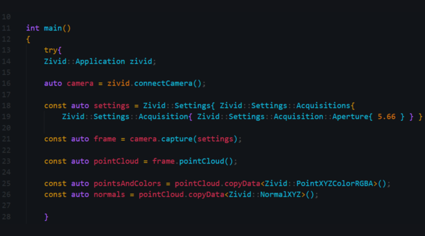 Zivid SDK for developers, by developers