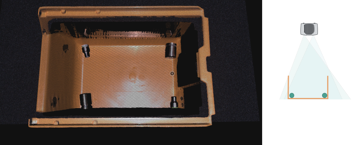 Bin-picking challenges - Occlusion